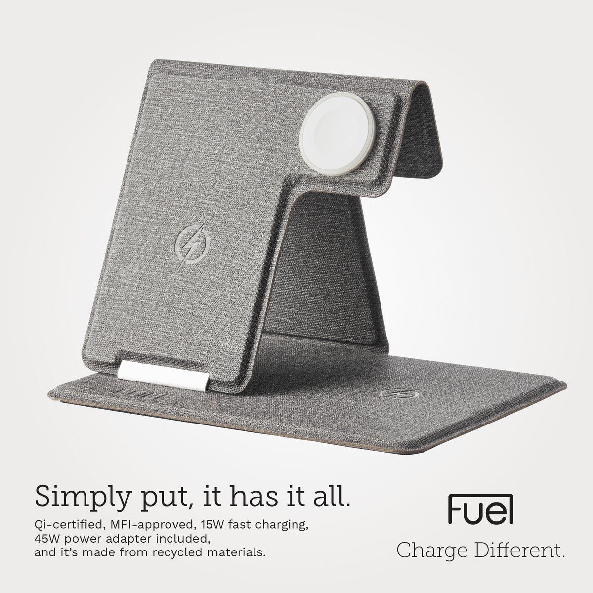 Foldable Wireless Charger: 3 in 1 Charging Station | Case-Mate