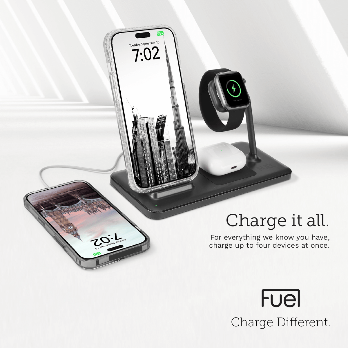 FUEL 4-in-1 Power Station | Wireless Charging & More | Case-Mate
