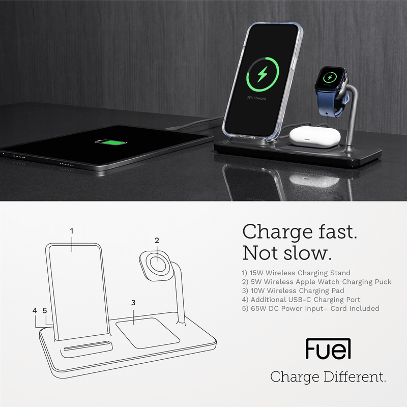 FUEL 4-in-1 Power Station | Wireless Charging & More | Case-Mate