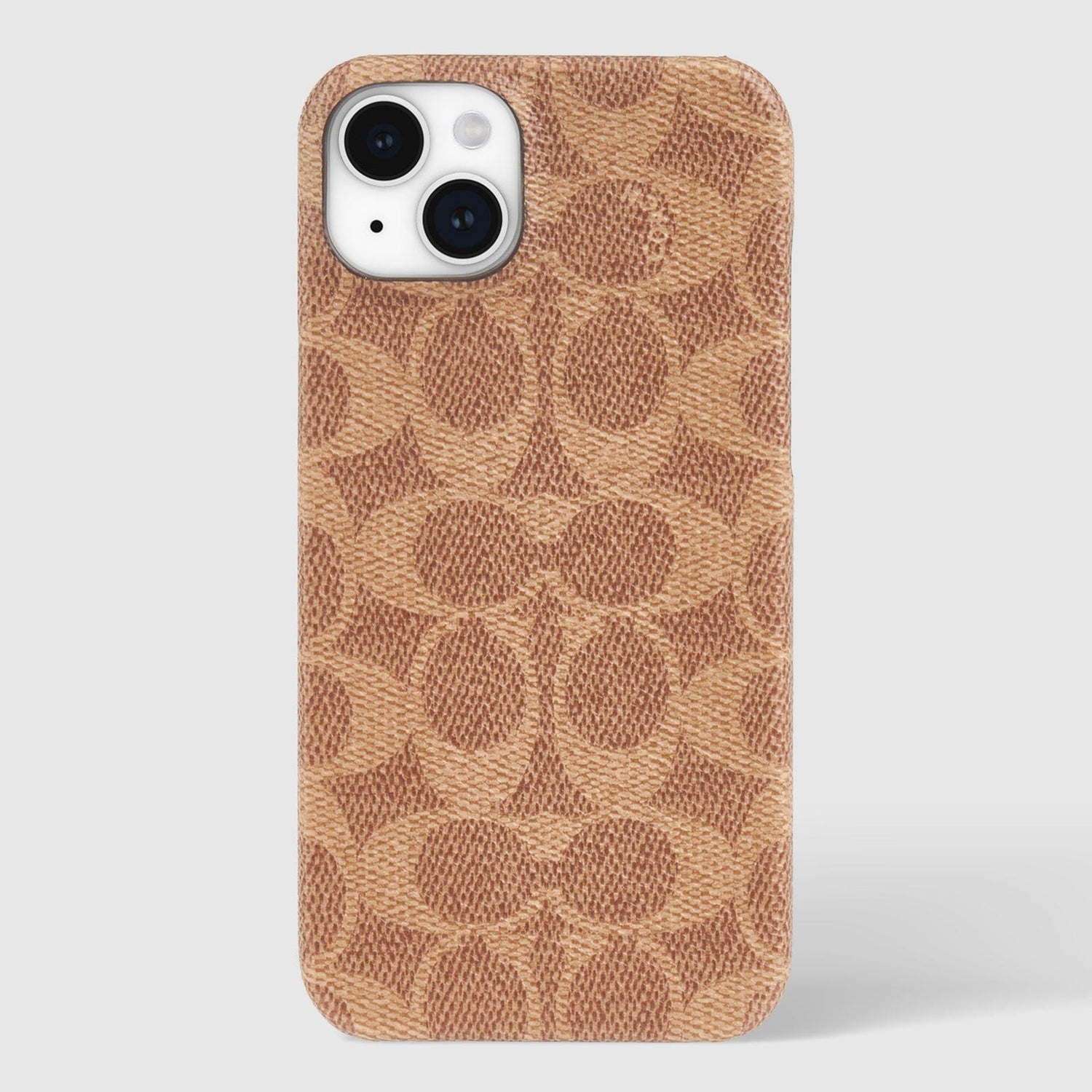 Coach Slim Wrap Signature Canvas Tan - iPhone 15 Plus