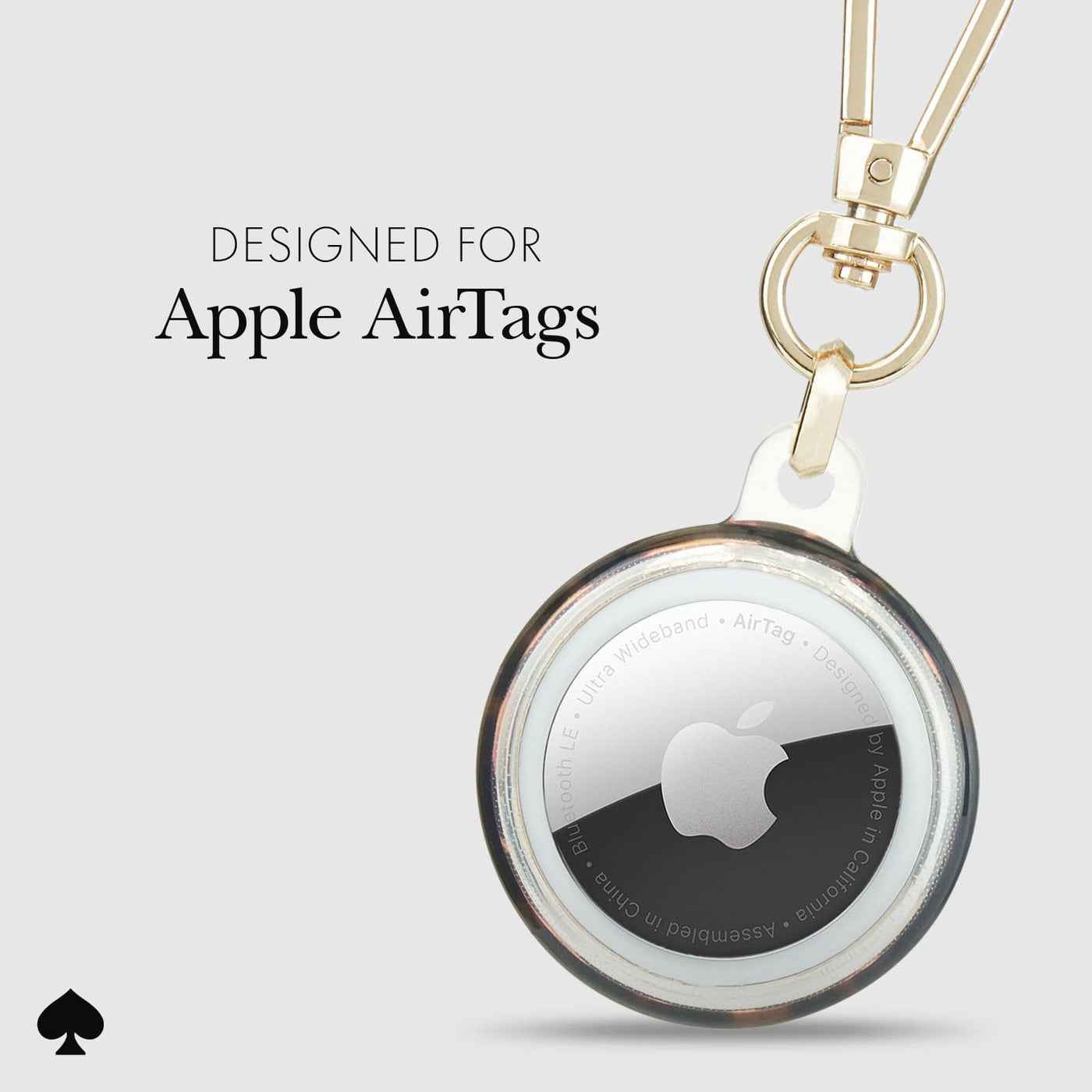 kate spade new york Tortoiseshell AirTag Case