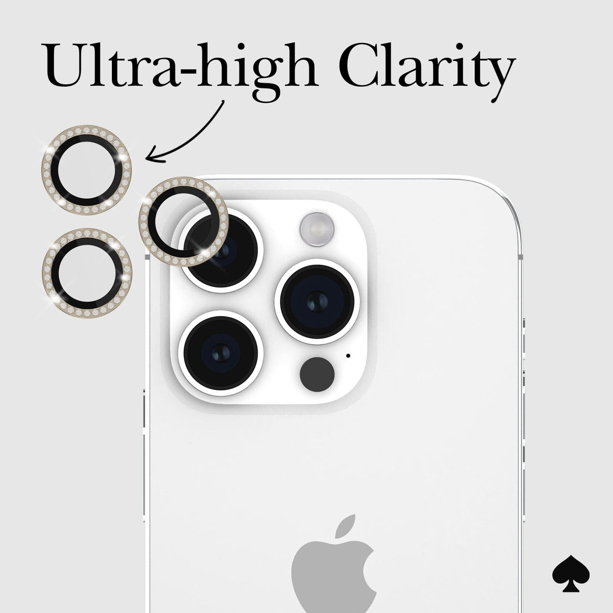 kate spade new york Camera Lens Protector Set in Stone Gold - iPhone 1