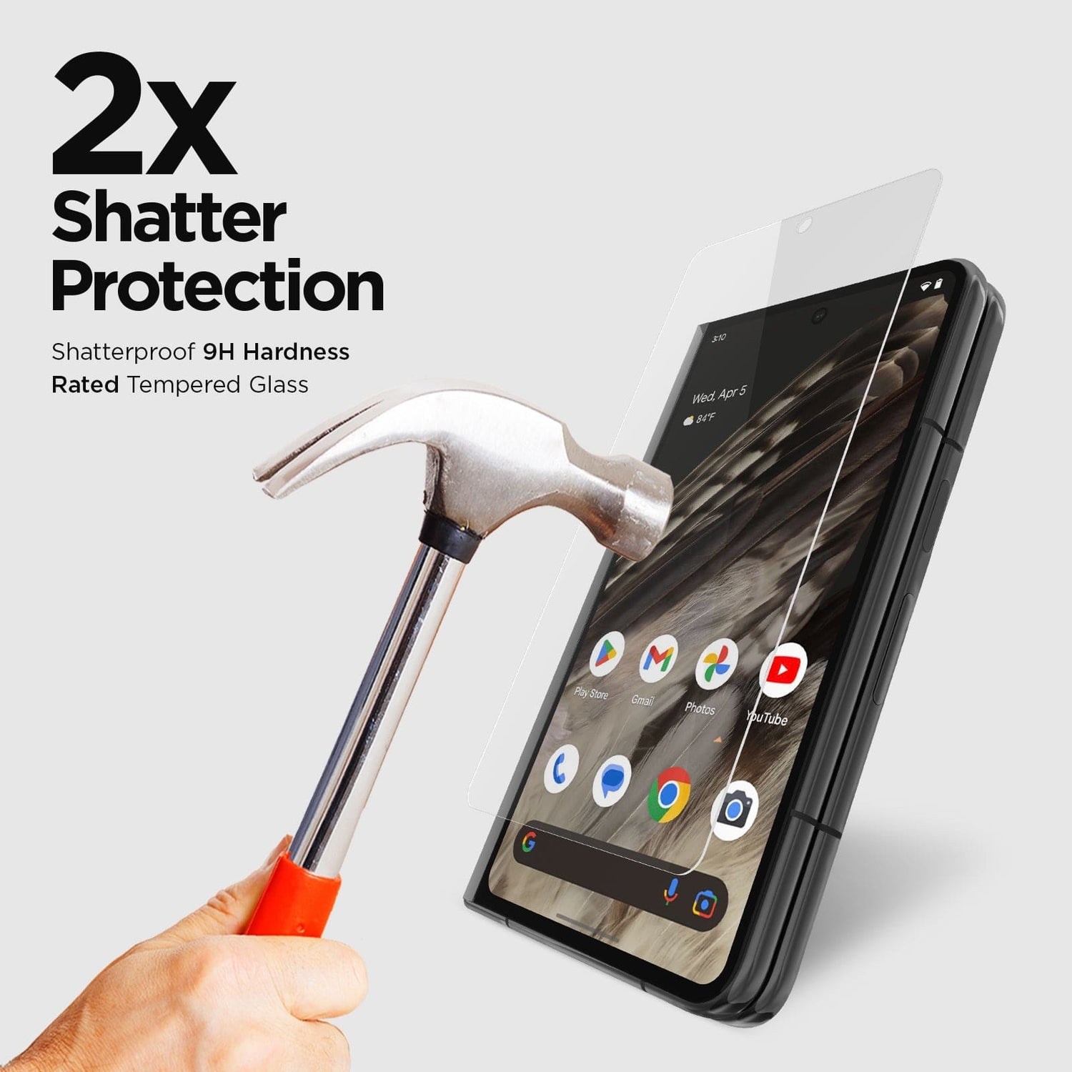 Glass Screen Protector - Google Pixel Fold