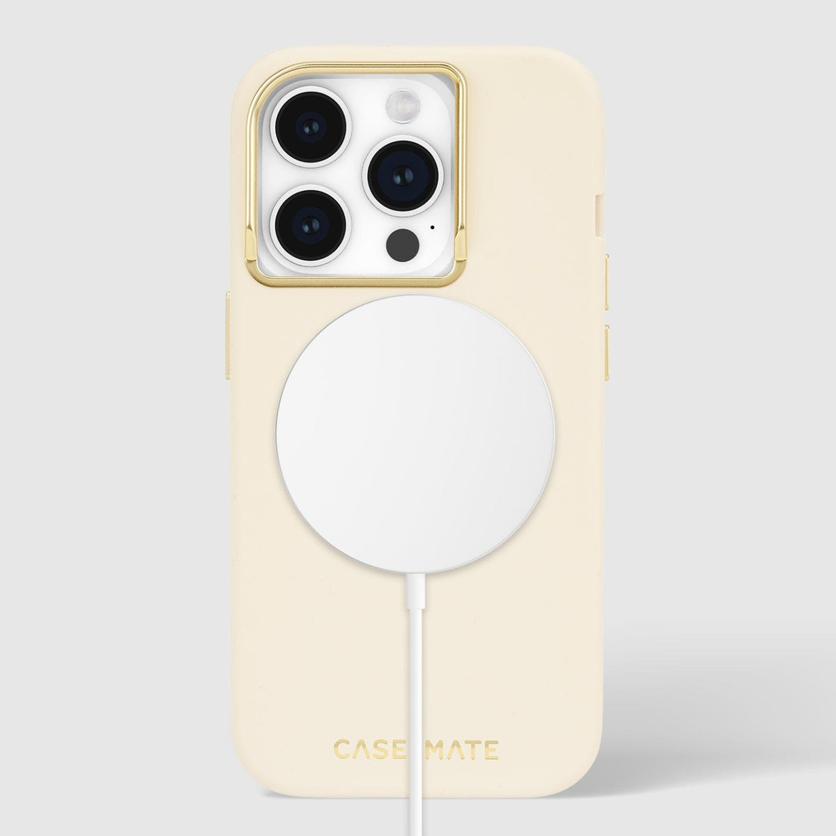 Silicone Beige MagSafe - iPhone 15 Pro | Case-Mate