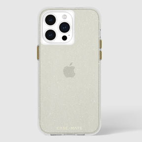 Sheer Crystal Gold iPhone 15 Pro Max Case | Case-Mate