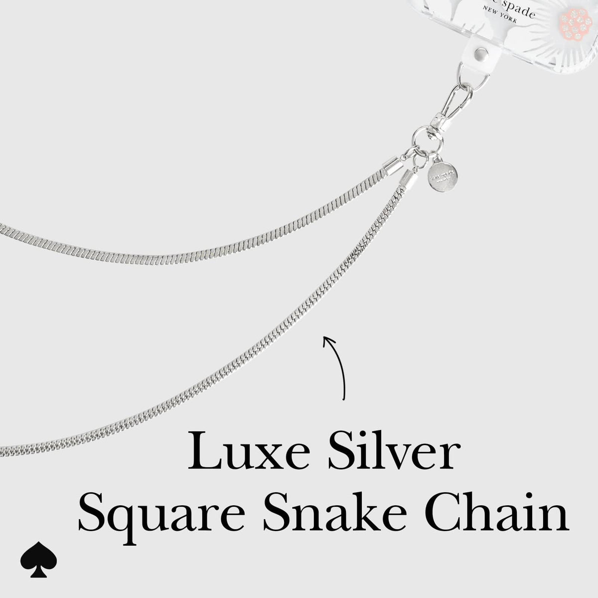 kate spade new york Heart of Silver Phone Crossbody