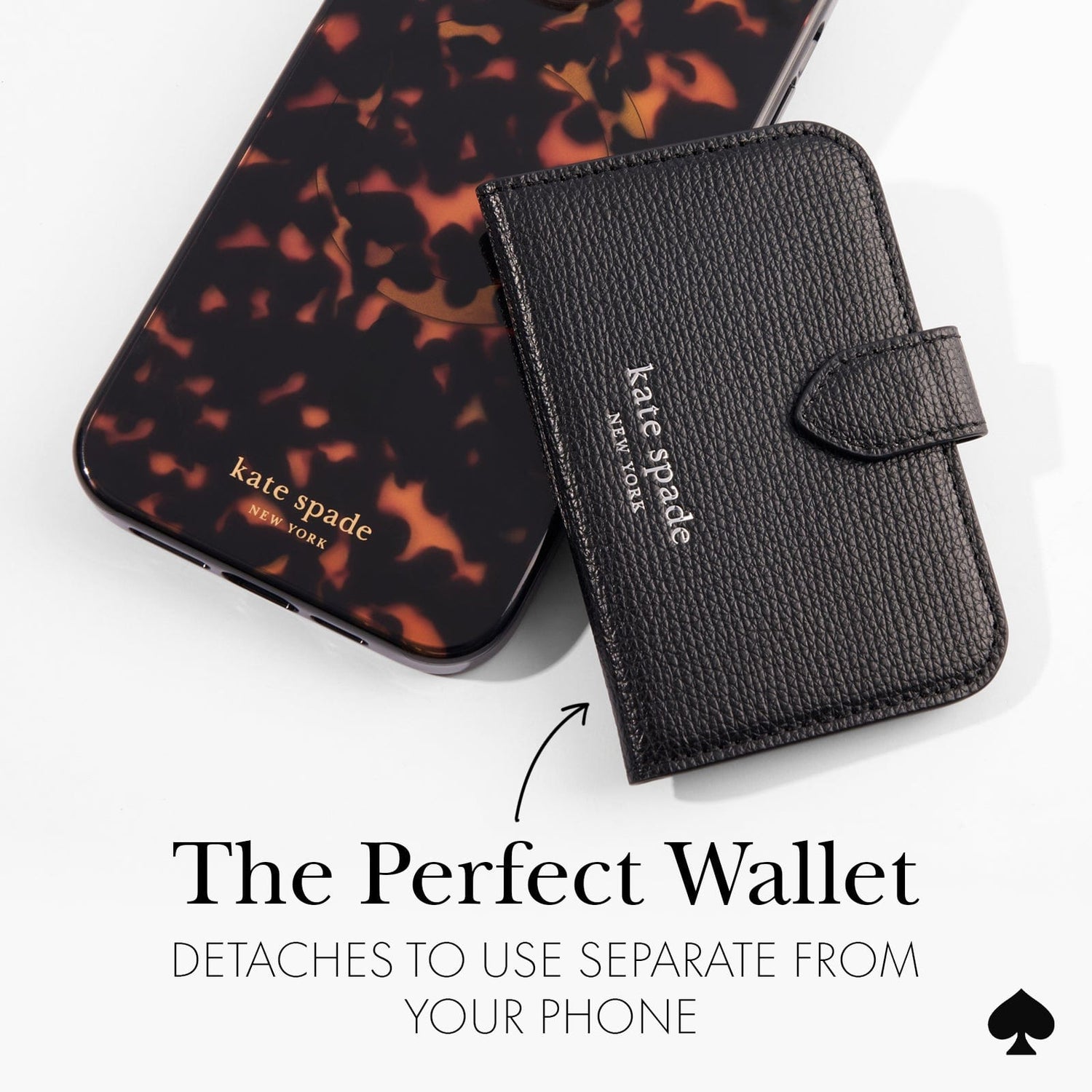 kate spade new york Black Morgan MagSafe Wallet