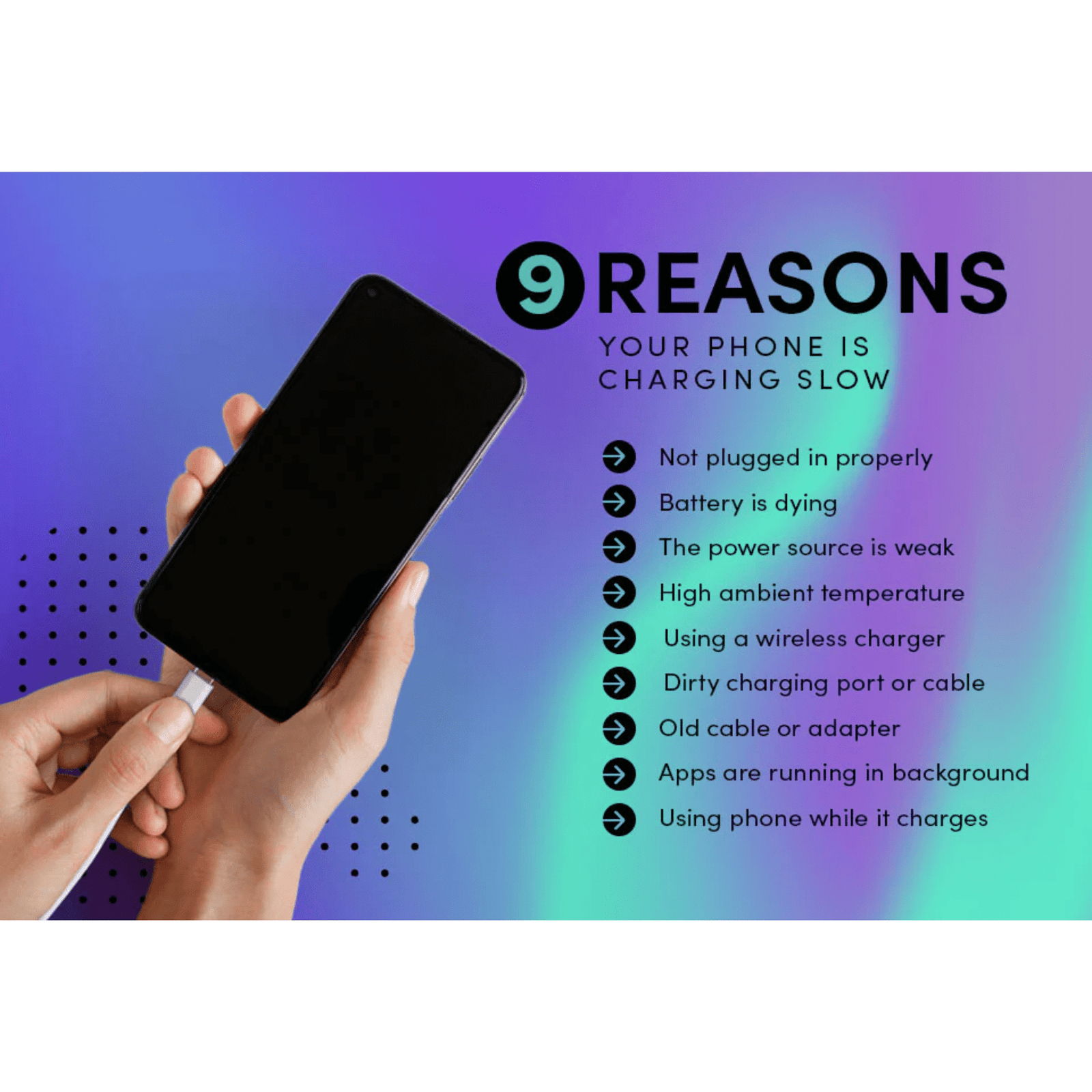 Slow Phone Charging? Fix It Fast! Common Causes & Solutions - Case-Mate.com