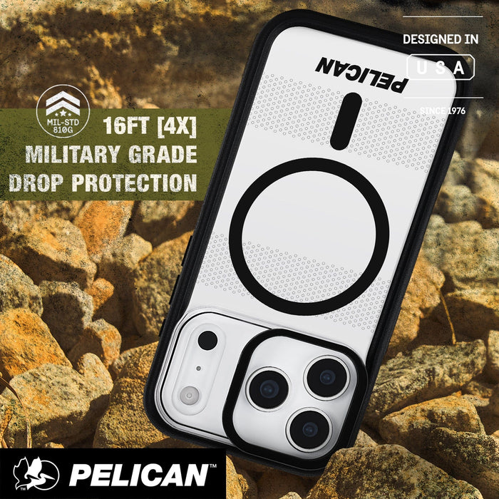Pelican Protector Clear MagSafe w/ Camera Stand - iPhone 17 Pro Max