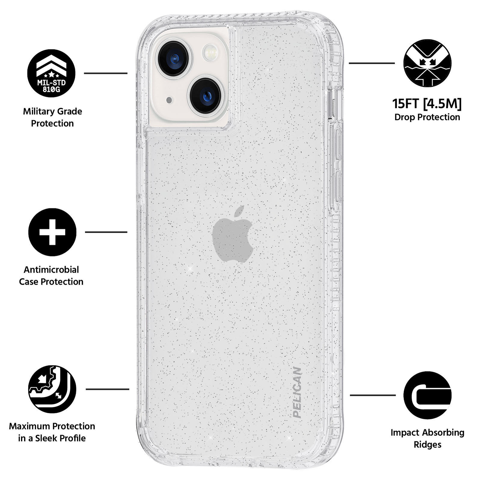 Pelican Ranger (Sparkle) - iPhone 13 Phone Case | Case-Mate