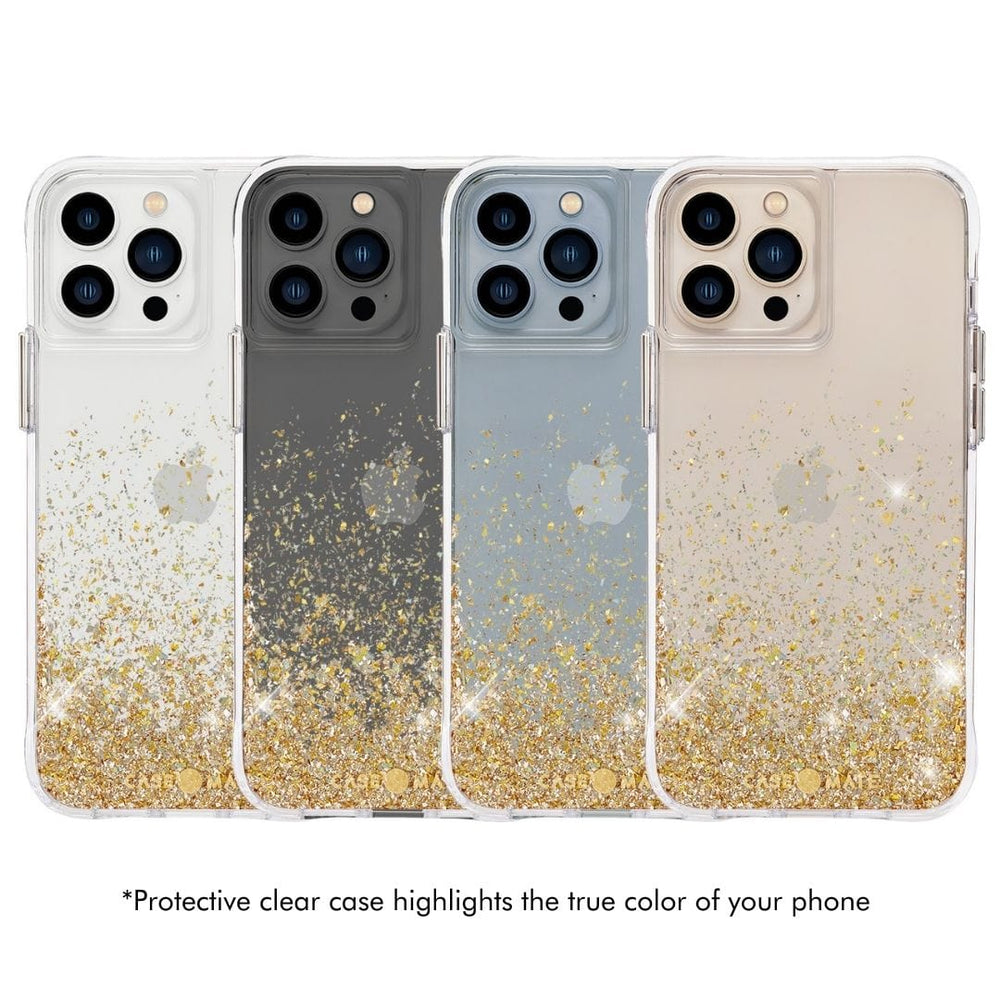 Twinkle Ombre Gold: Shimmering Case for iPhone 13 Pro | Case-Mate