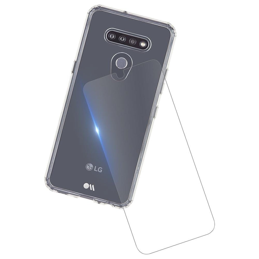 Tough Clear Case + Screen Protector - LG K51 (DH30)