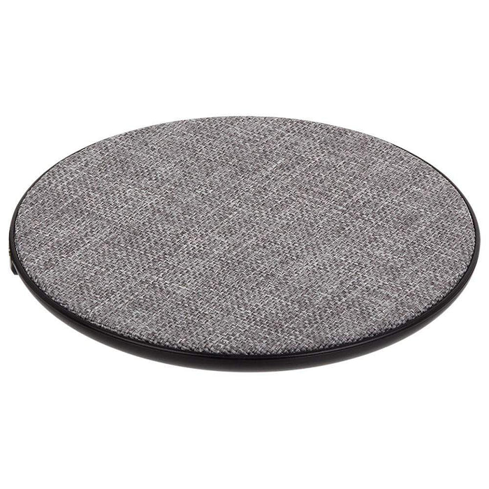 Gray Disc Wireless Charger for iPhone/Samsung