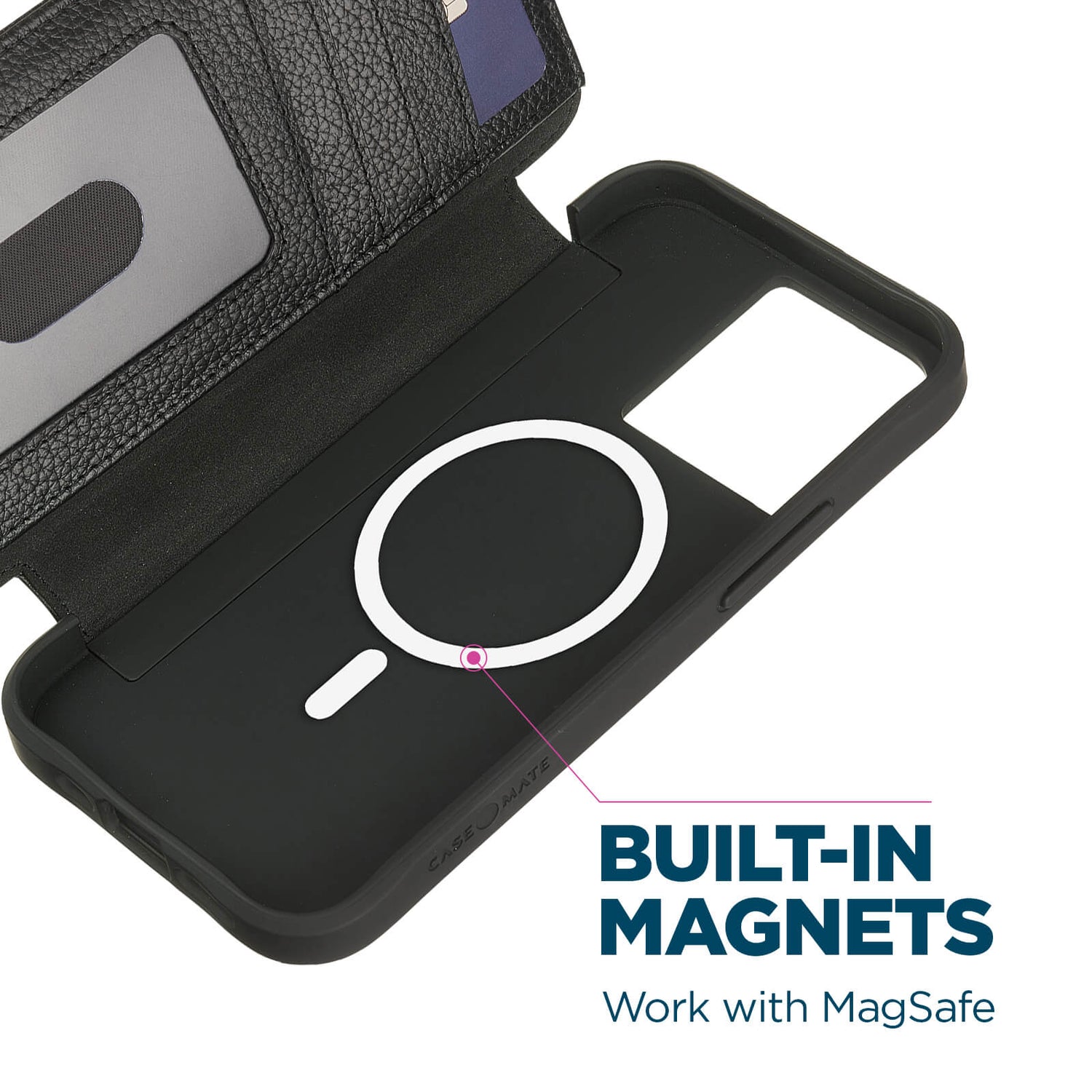 Wallet Folio (Works with MagSafe) - iPhone 14 Pro Phone Case | Case-Mate